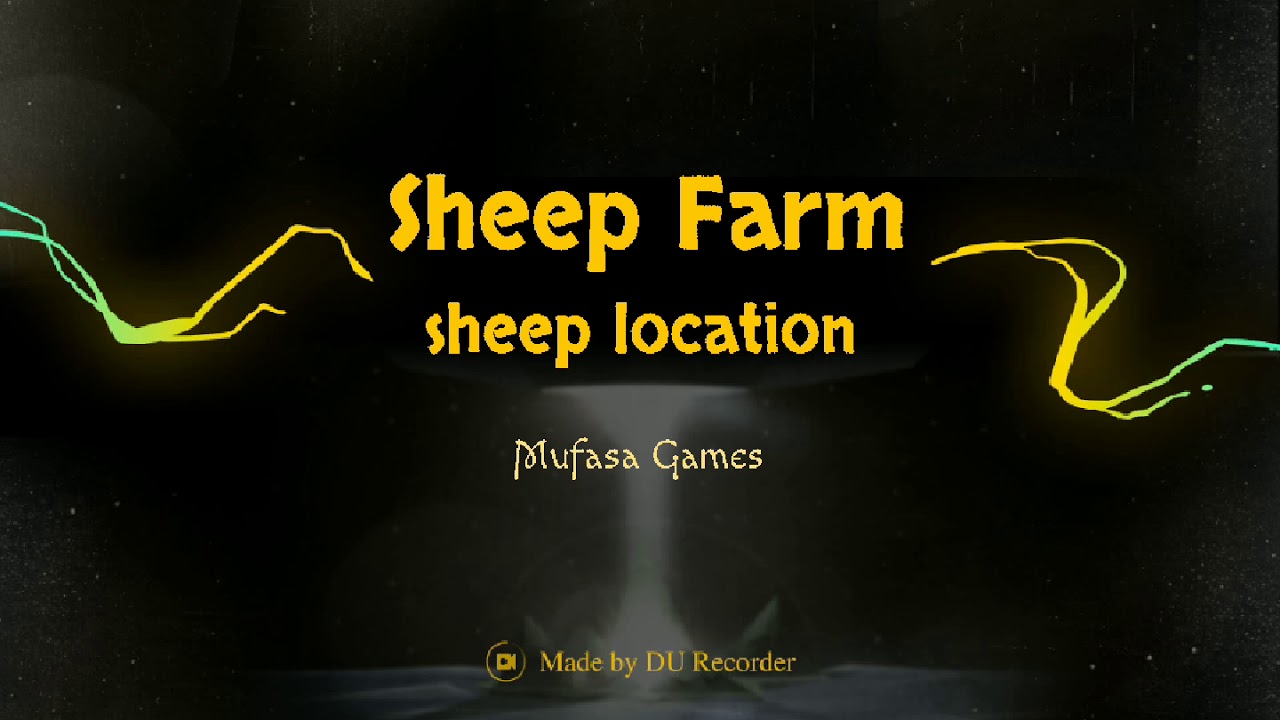 Utopia origin: sheep location - YouTube