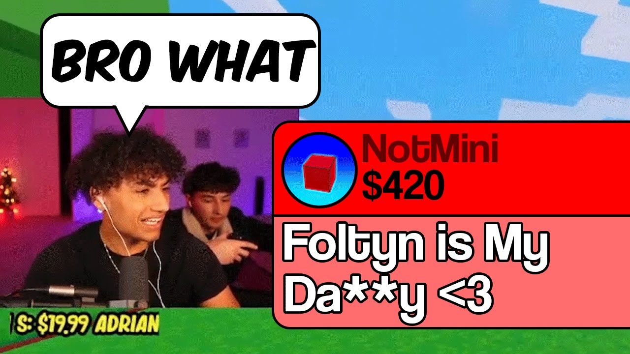 Foltyn Gets a SUS Donation... 😳 - YouTube