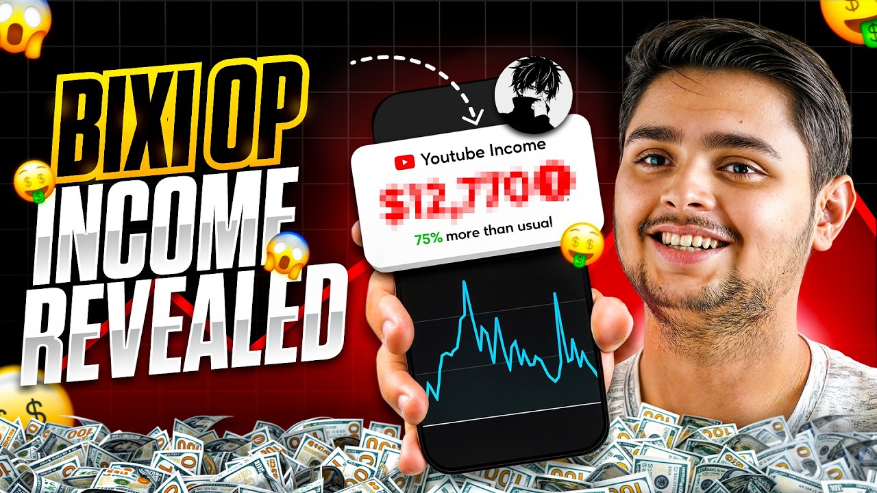 Bixi Op YOUTUBE INCOME REVEALED 💰 | BGMI Gaming Channel Income - YouTube