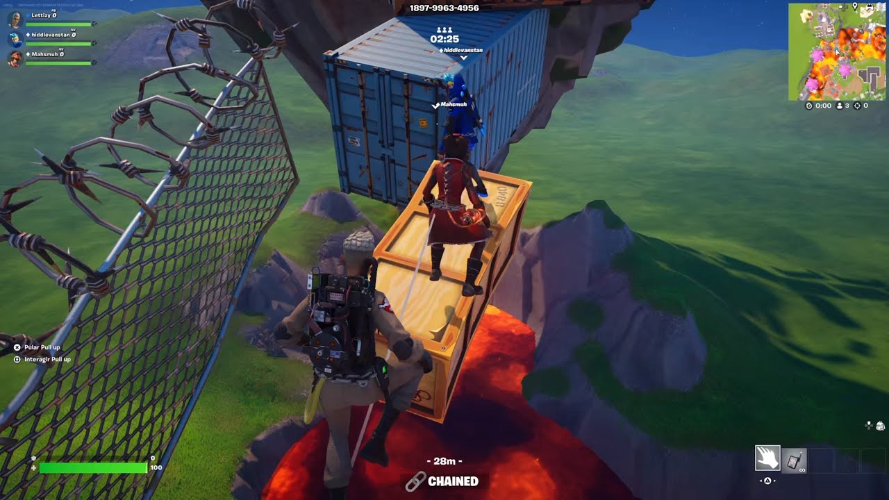 CHAINED TOGETHER VERSÃO FORTNITE - YouTube