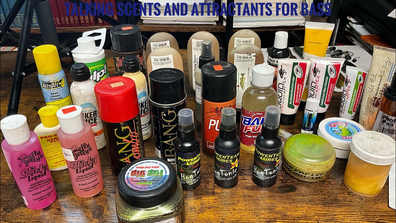 Talking Scents and Attractants for Bass - YouTube