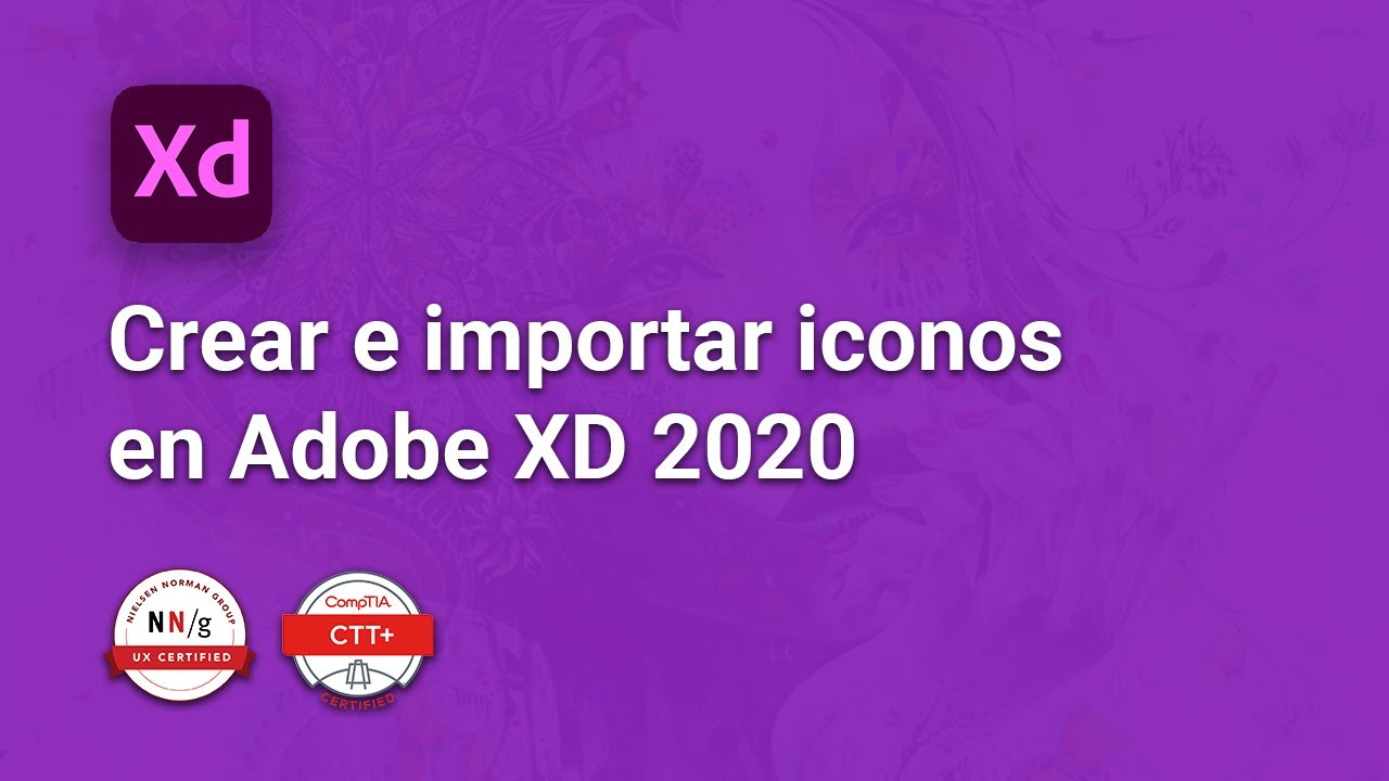 Crear e importar iconos en Adobe XD 2020 - YouTube