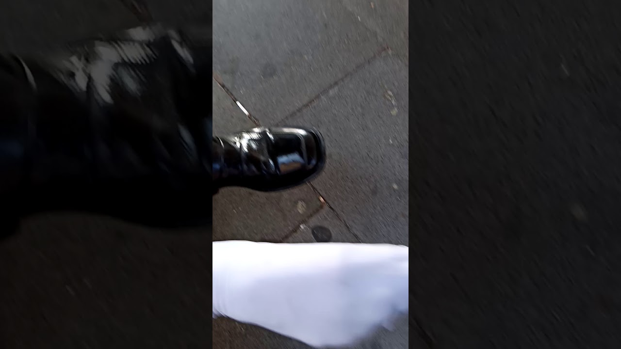My shoes stolen. Left behind in white socks - YouTube
