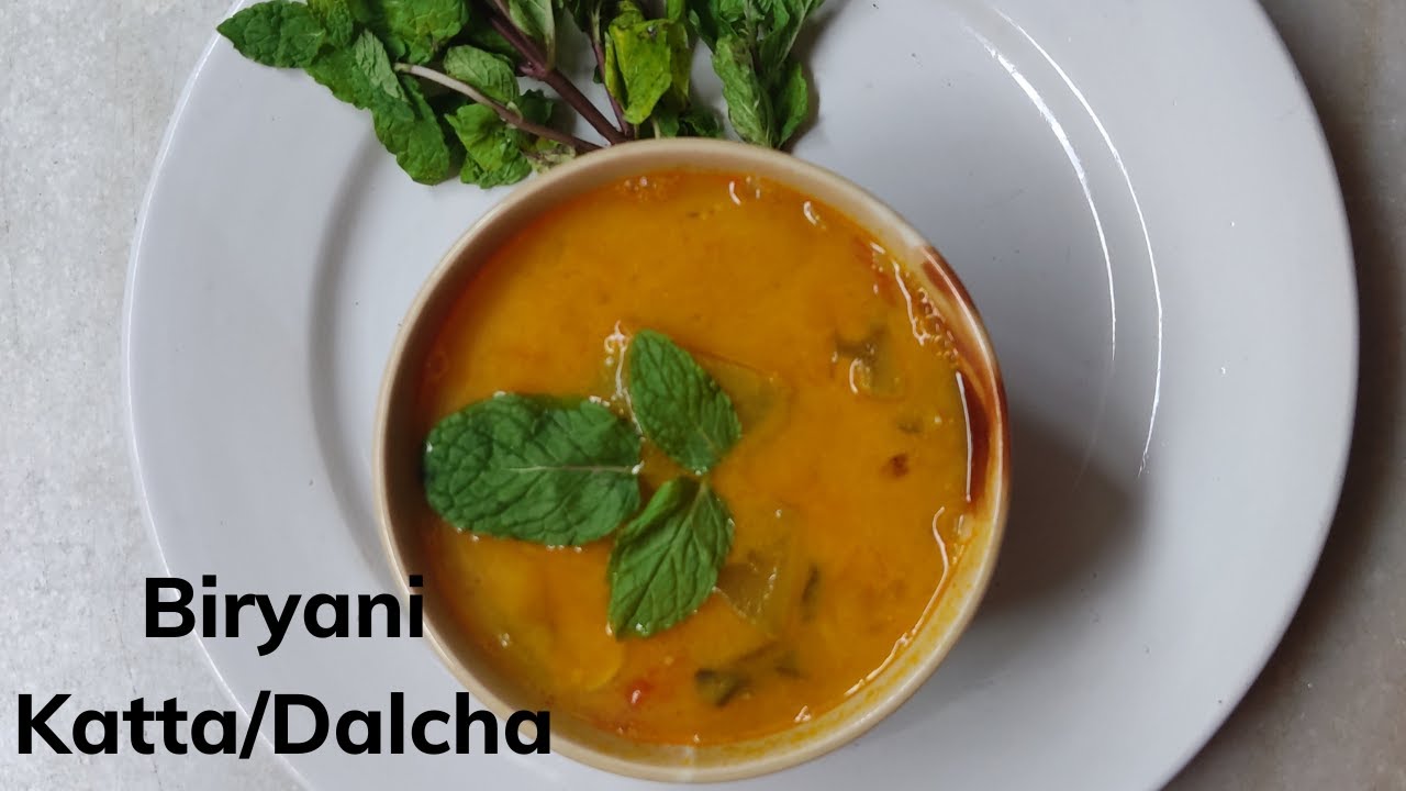 Biryani Khatta/Dalcha | బిర్యానీ ఖట్టా/దాల్చా | बिरयानी का खट्टा ...