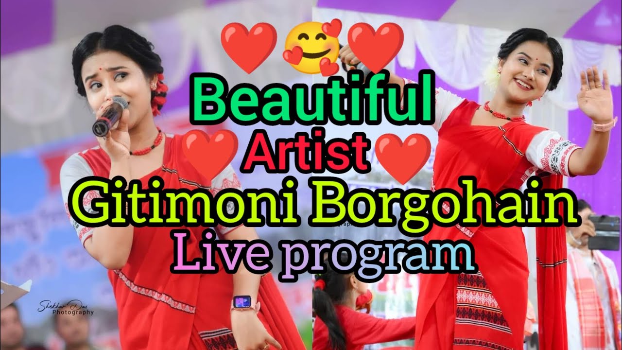 Gitimoni Borgohain live program - YouTube