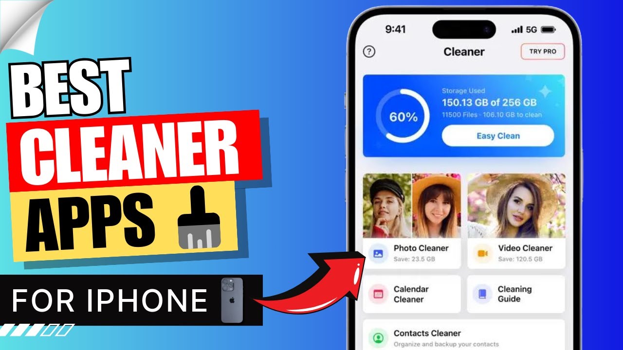 5 Best Cleaner Apps for iPhone of 2024 | Cleaning Apps for iPhone - YouTube