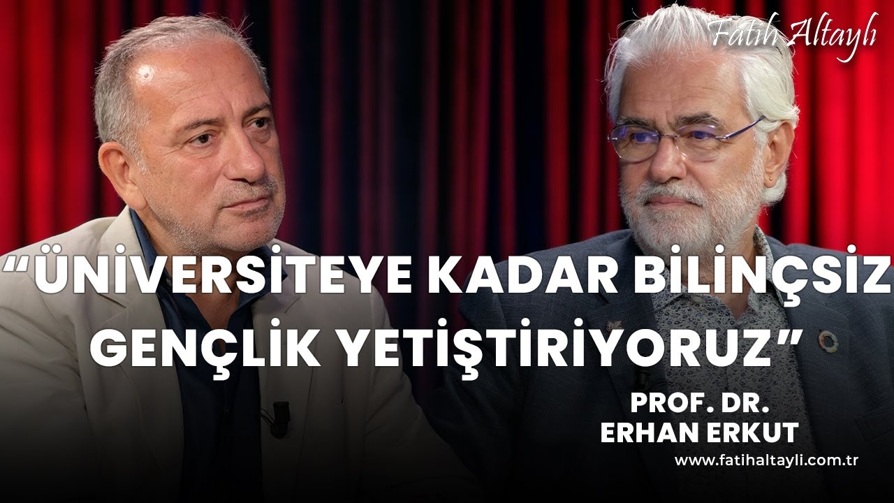 "Üniversiteye kadar bilinçsiz gençlik yetiştiriyoruz!" / Prof. Dr ...
