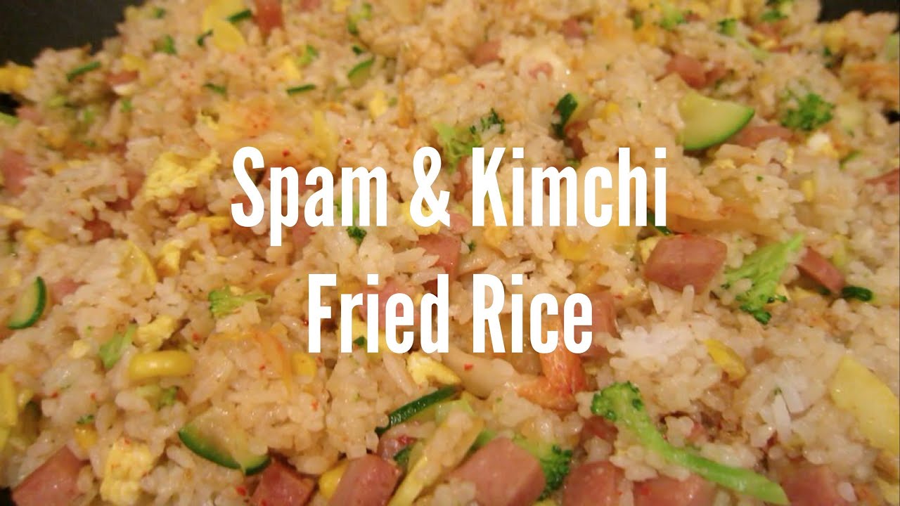 Spam & Kimchi Fried Rice - Cook With Kat #3 - YouTube