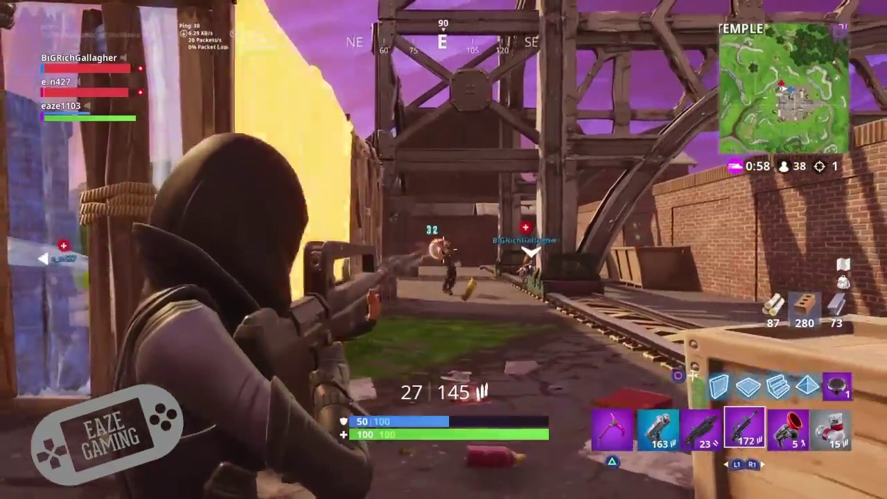 FORTNITE- I really should PAY ATTENTION to my teamates health bars ...