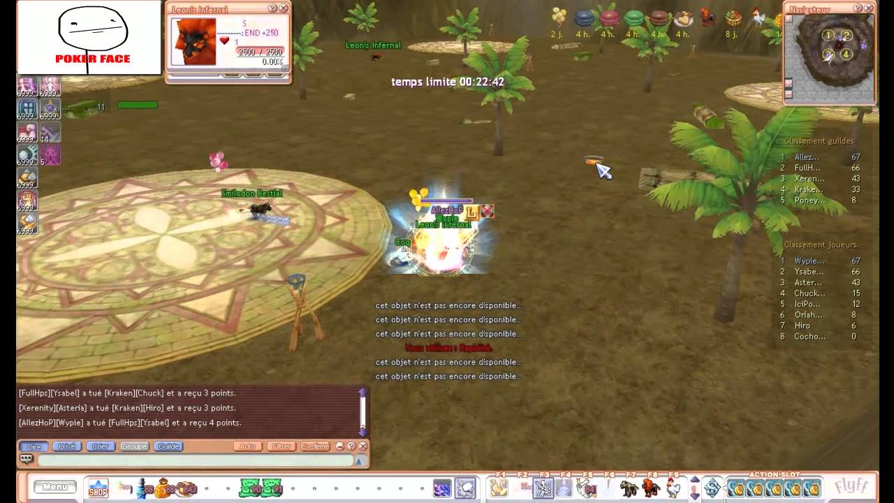 [Fight For Fun FlyFF] Guild Siege PoV Wypie (Poffeur) - YouTube