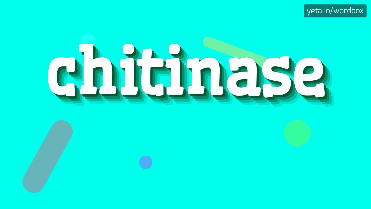CHITINASE - HOW TO PRONOUNCE IT!? - YouTube