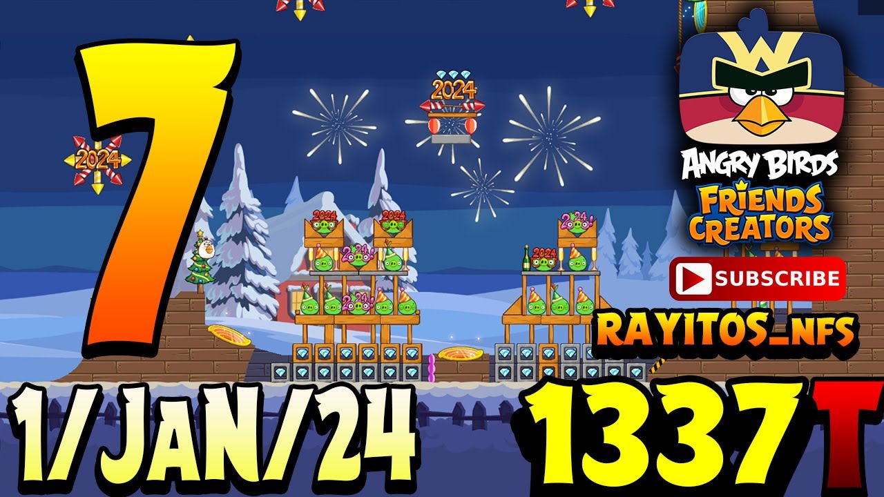 Angry Birds Friends Level 7 Tournament 1337 Highscore POWER-UP ...