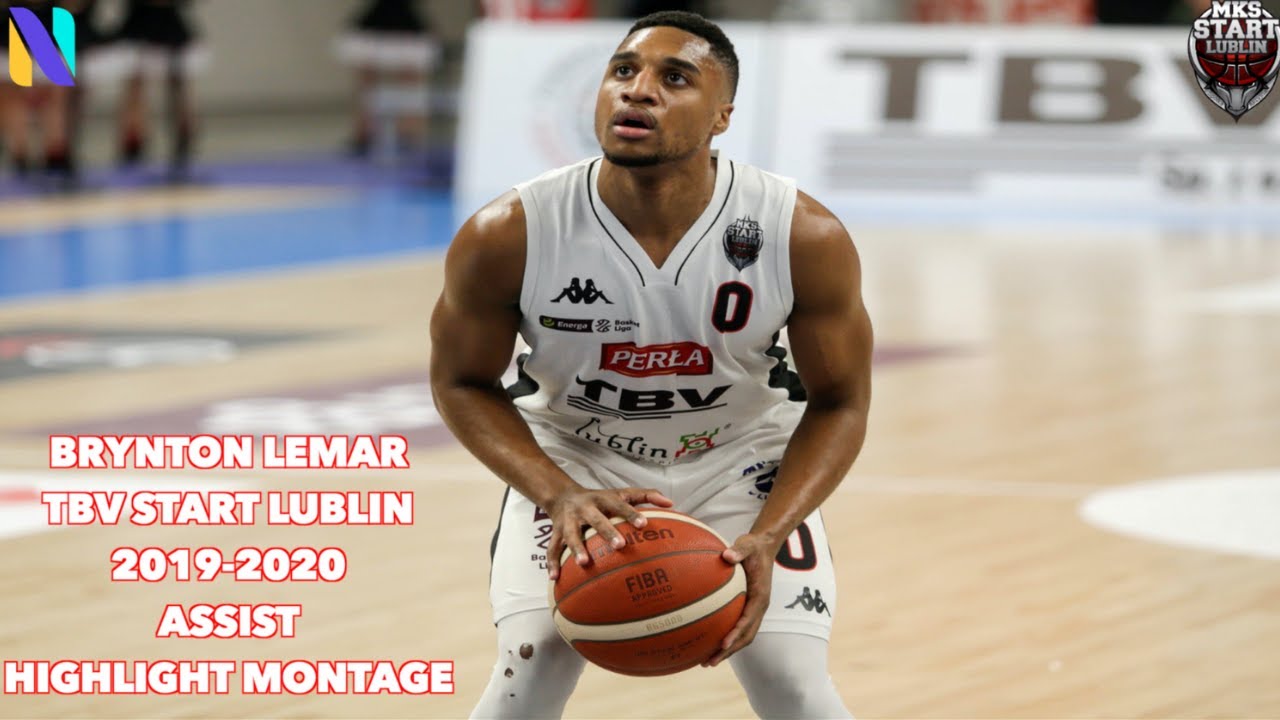Brynton Lemar TBV Start Lublin 2019-2020 Assist Highlight Montage ...
