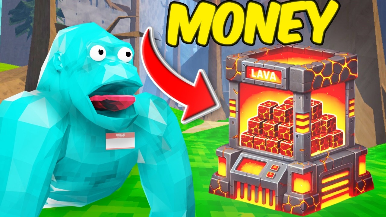 I FILLED THE ENTIRE SELL MACHINE with NEW LAVA CRYSTALS in Animal ...