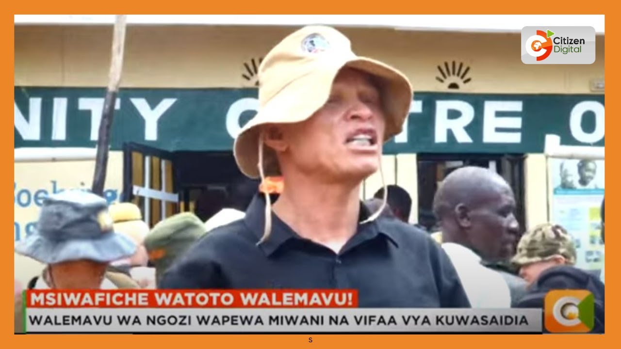 Wakaazi wa Bungoma waombwa kutoficha watoto wao walemavu - YouTube