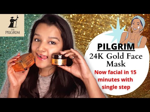 *NEW LAUNCH* Pilgrim 24k Gold Face Mask | Facial At Home | Pilgrim ...