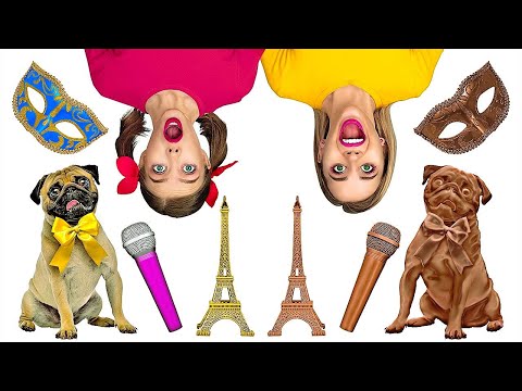 123GO! Food Challenge 🍫 Chocolate vs Real Food – Hilarious Pranks