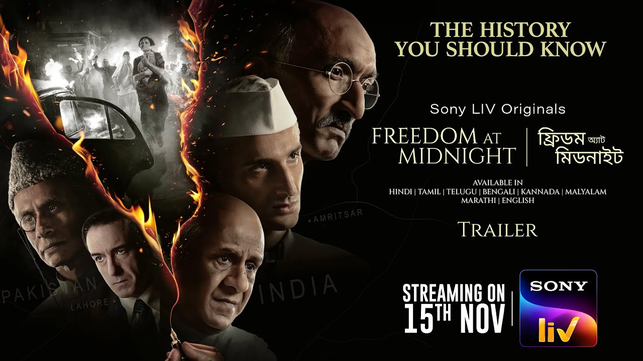 Freedom At Midnight | Official Trailer | Bengali | Streaming on 15th ...