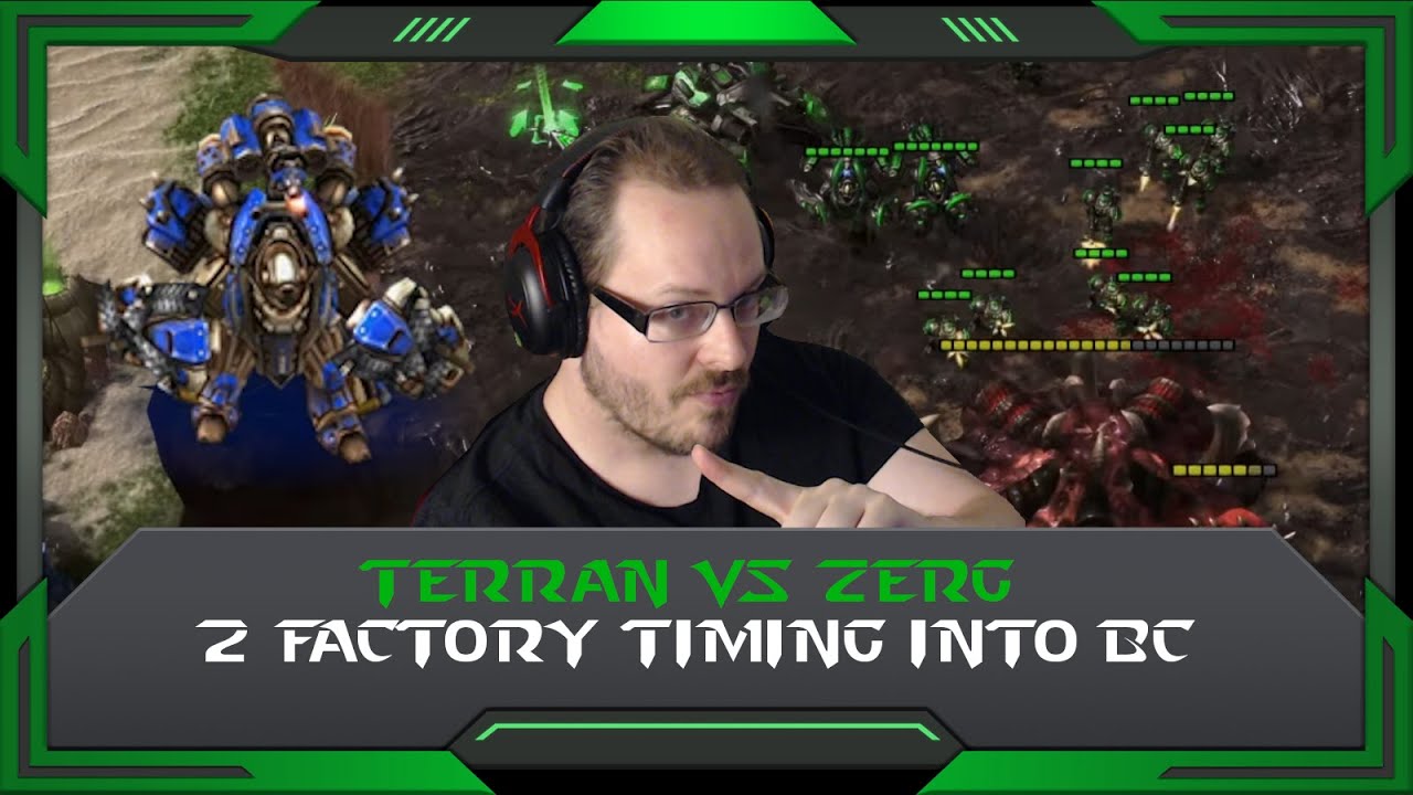 StarCraft 2 (RuFF's Mind): 2 Factory Timing - YouTube