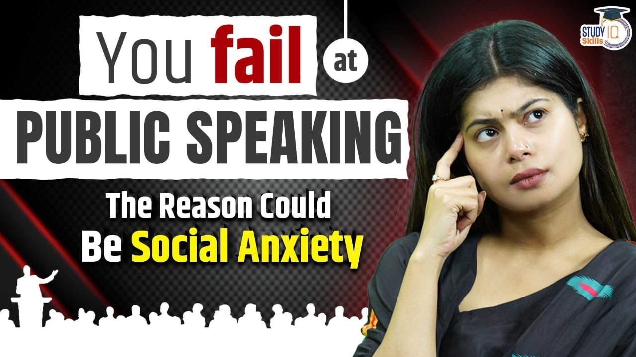 You fail at public speaking | The reason could be social anxiety ...