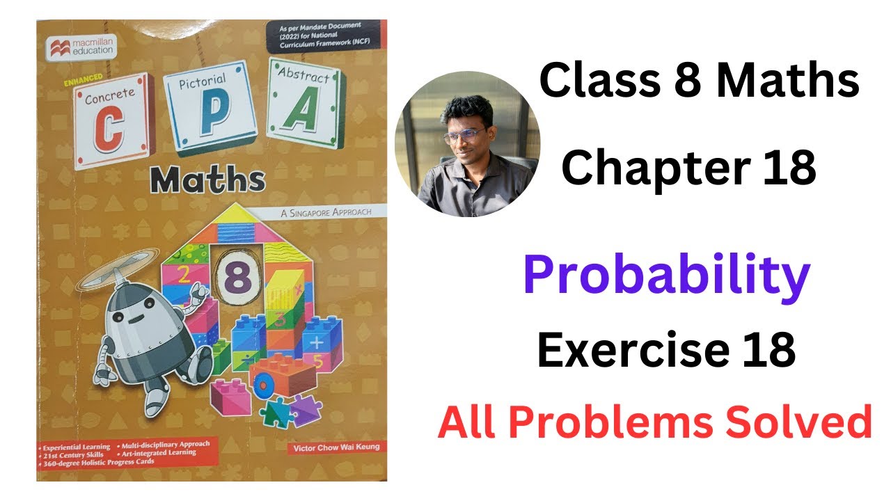 MacMillan Maths Class 8 Chapter 18 Probability Exercise 18 - All Problems Solved - YouTube
