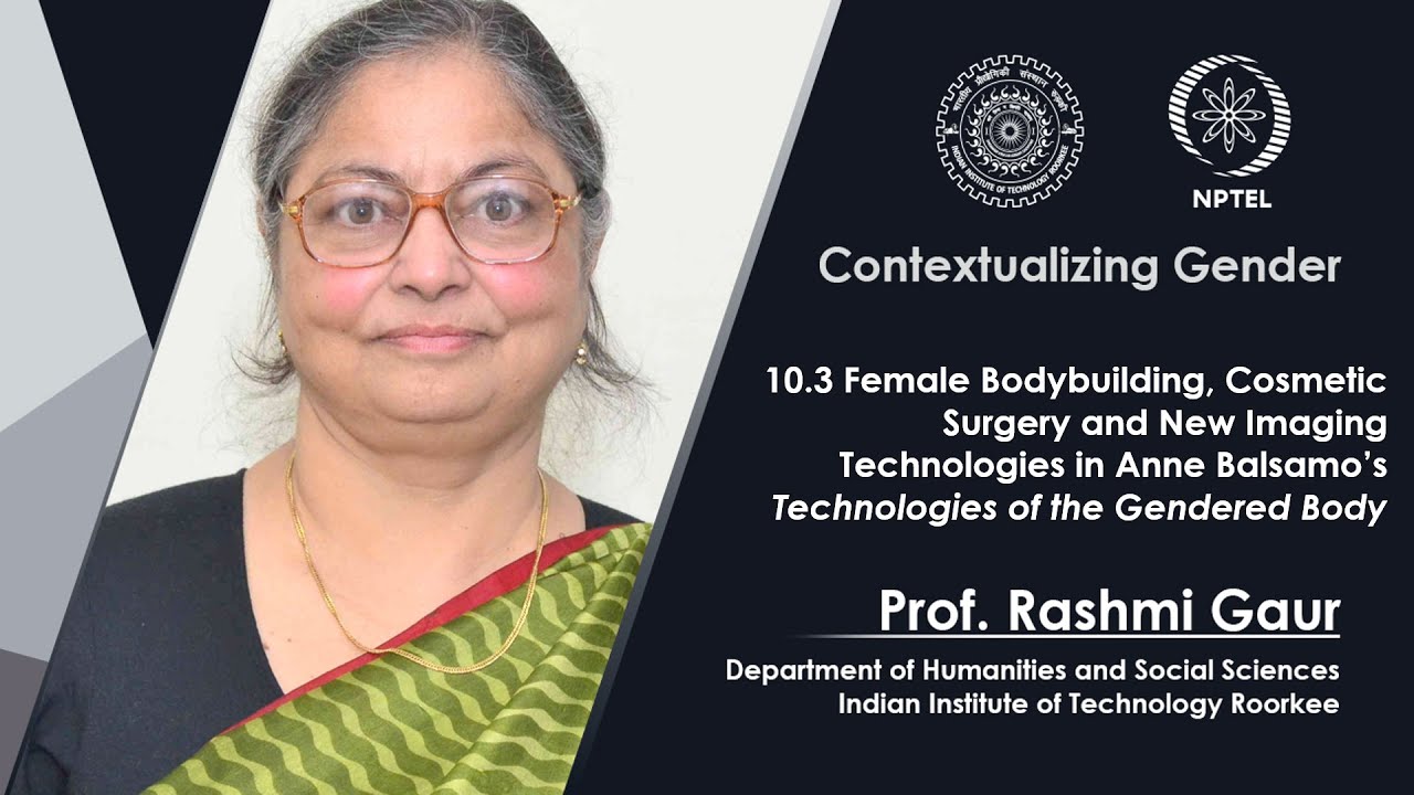 Lecture 48: Female Bodybuilding, Cosmetic Surgery and New Imaging ...