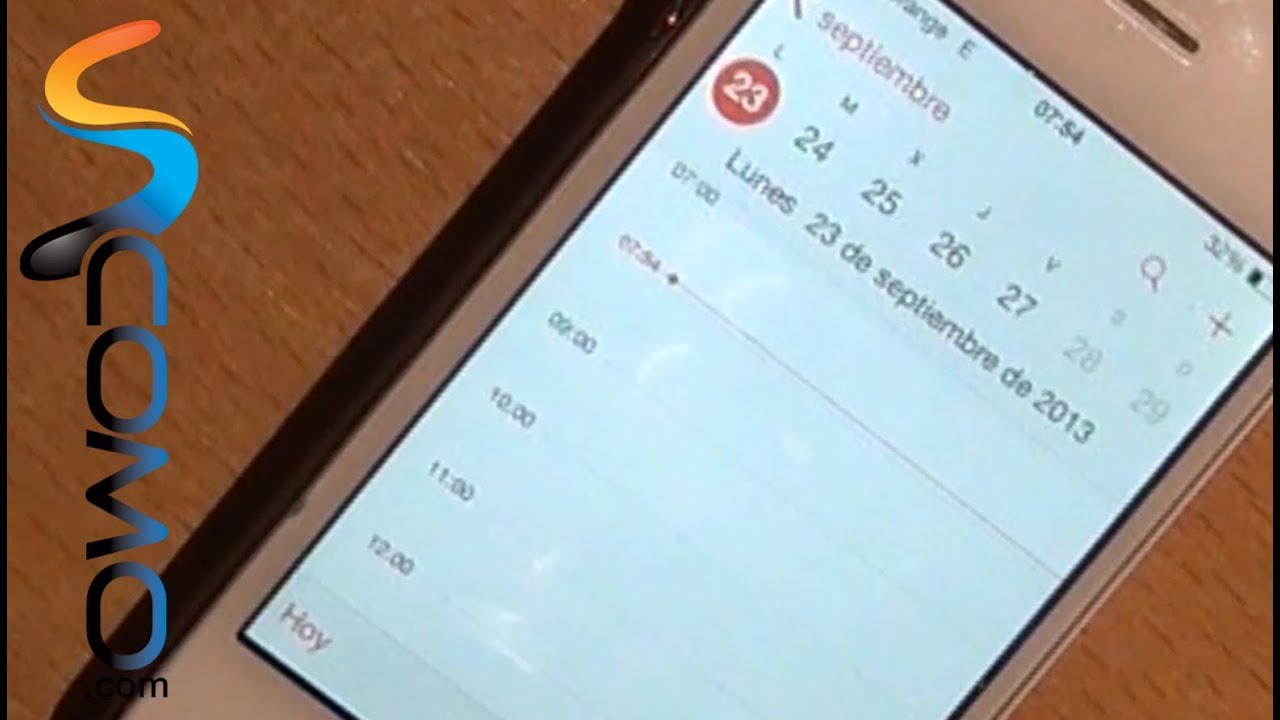 Uso del Calendario con el iOS 7 de Apple - YouTube