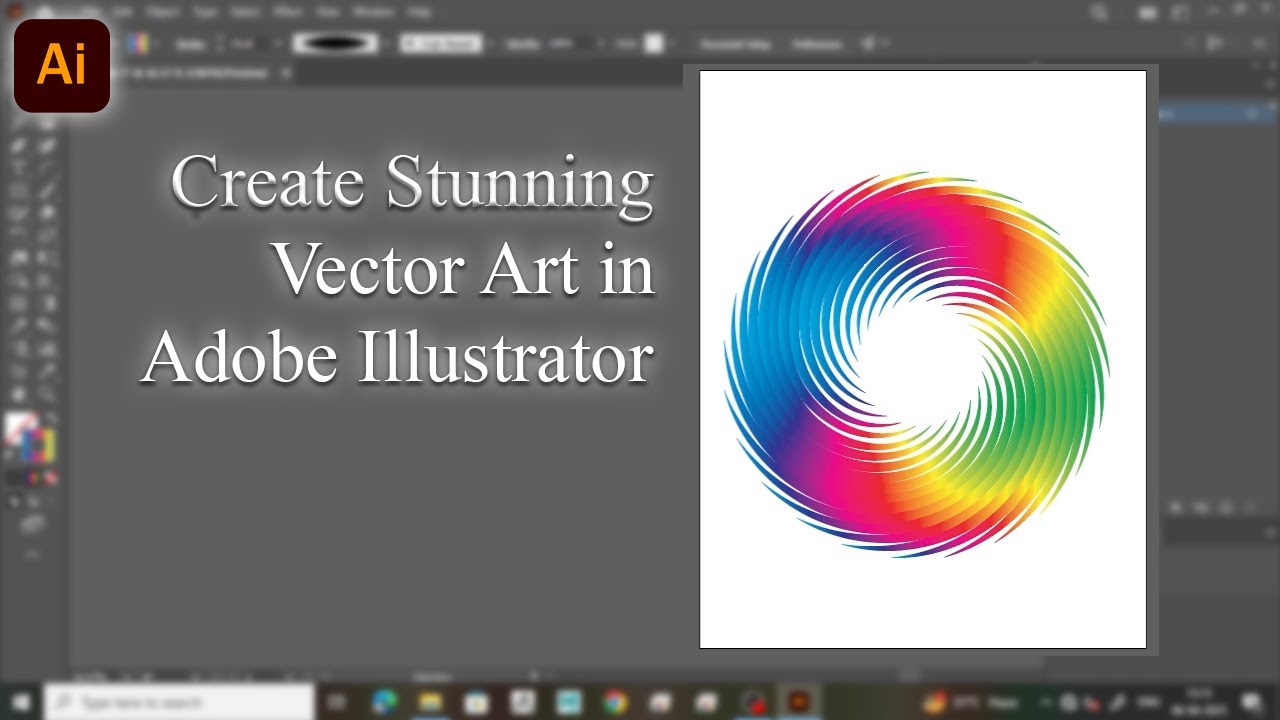 Create Stunning Vector Art in Adobe Illustrator | Step-by-Step Tutorial ...