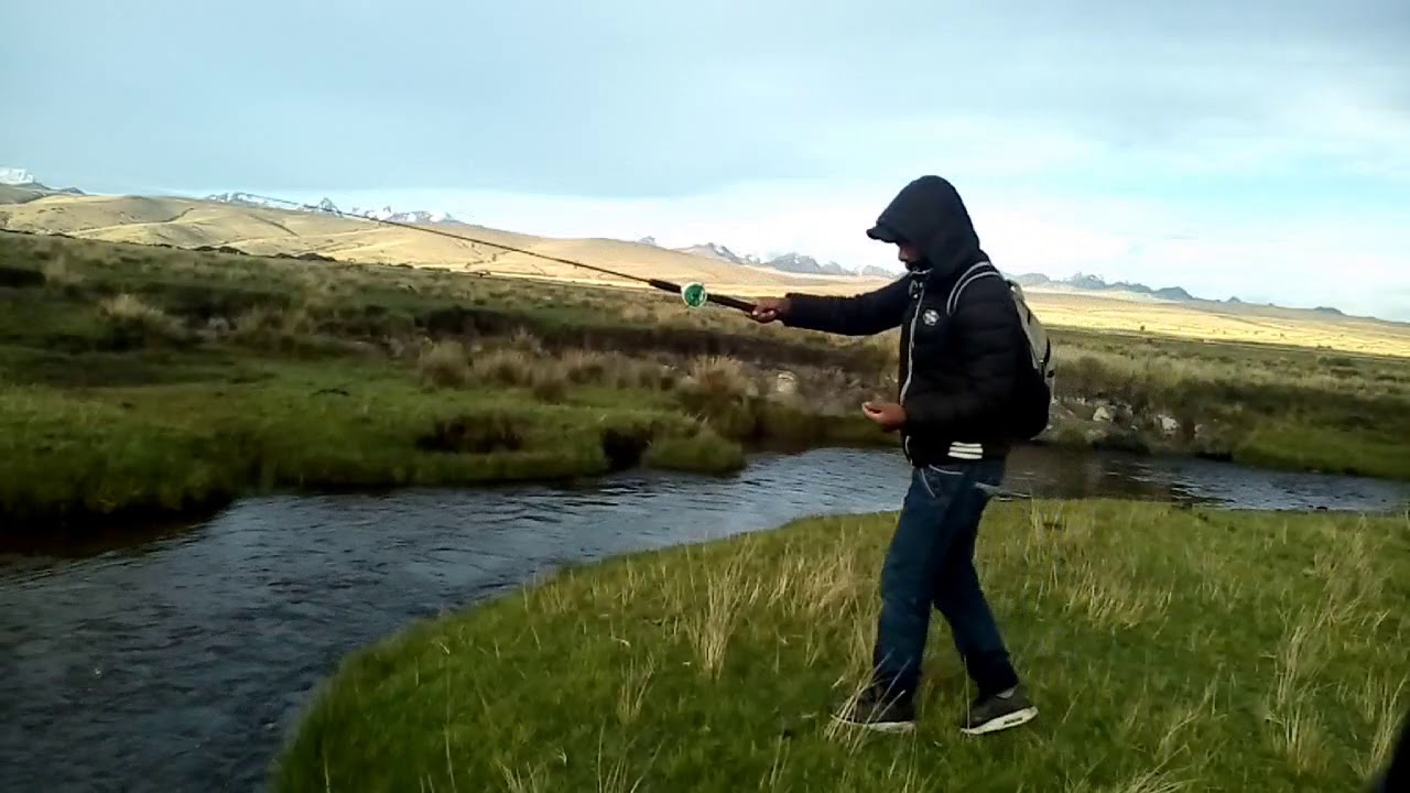 Pesca de Trucha en La Paz Bolivia PESCA EN LAS ALTURAS - YouTube