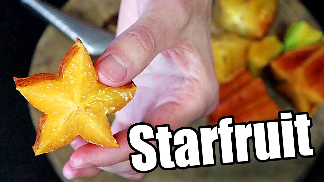 STARFRUIT : Unripe, Ripe and Tree-Ripened (Carambola) - Weird Fruit ...