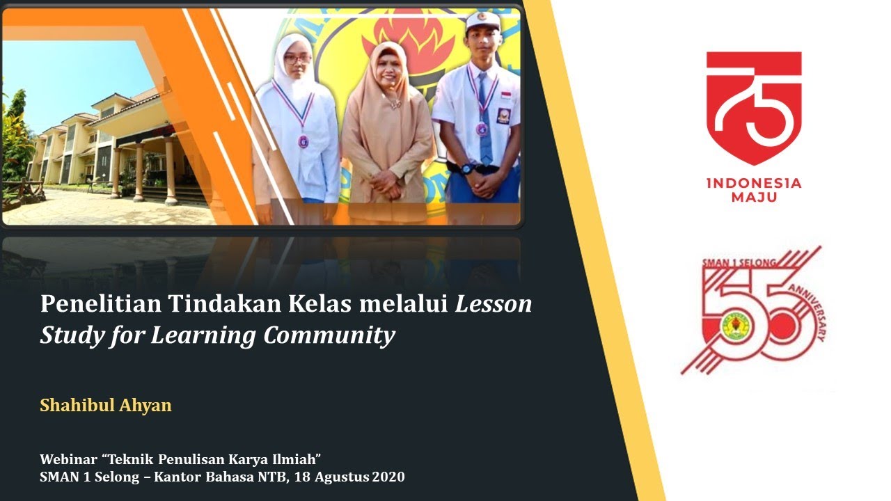 Penelitian Tindakan Kelas melalui Lesson Study for Learning Community ...
