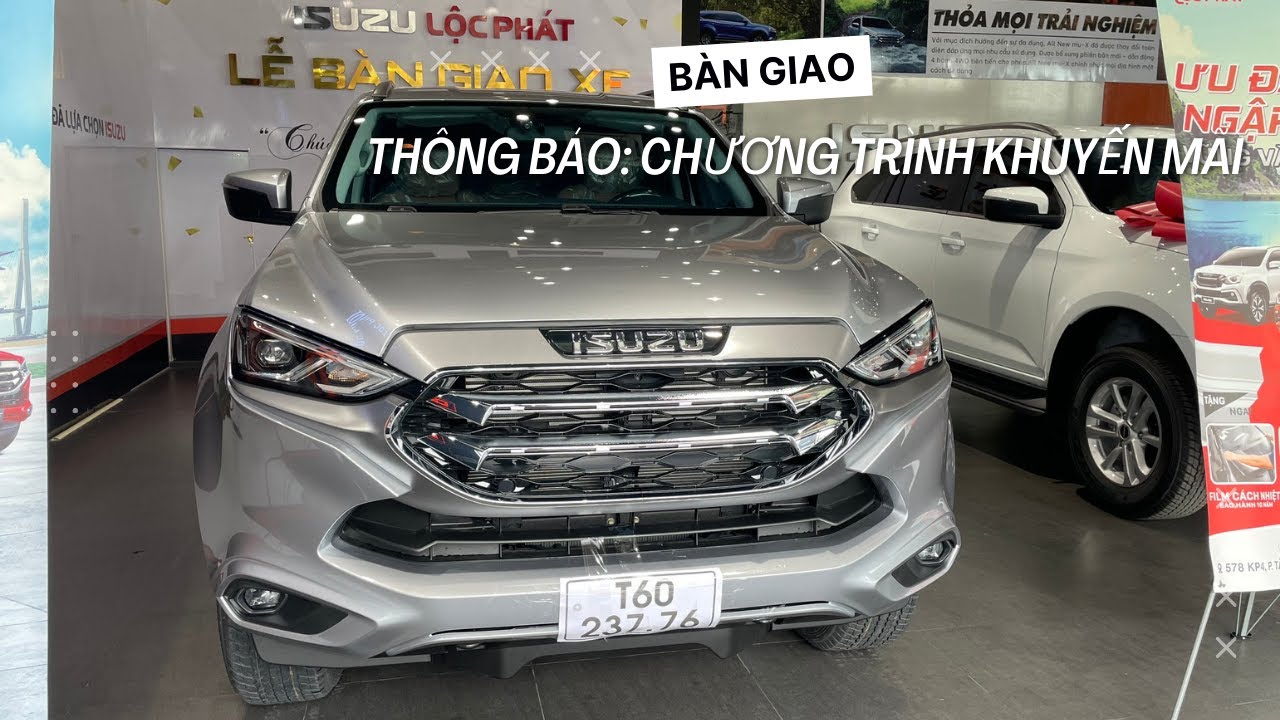 Bàn Giao 2 Xe Isuzu Mux 1.9MT 2022 Và Chương Trình Khuyến Mãi Ưu Đãi ...
