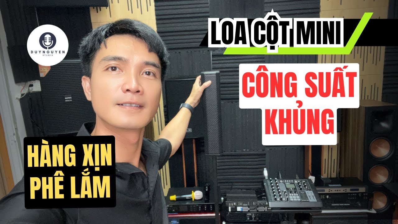 Quá Đỉnh - Loa Cột PD SC0802 Kết Hợp Mixer B12, Hát Là Ghiền - YouTube