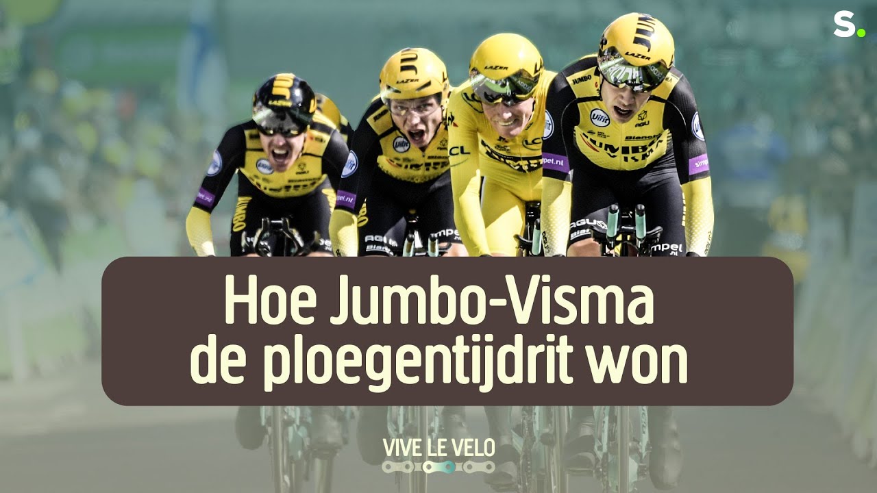 Zo won de gele stoomtrein van Jumbo-Visma de ploegentijdrit in de Tour ...