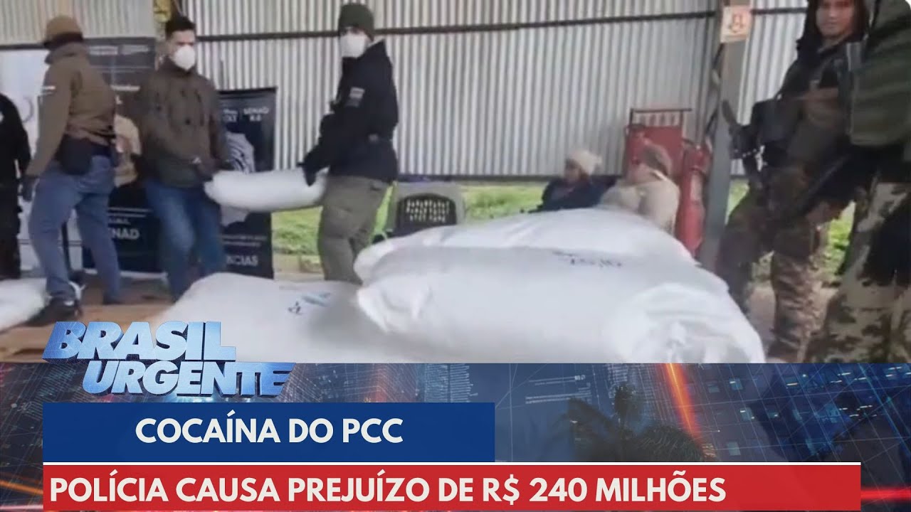Mais de 4 toneladas de cocaína do PCC escondidas em açúcar são ...