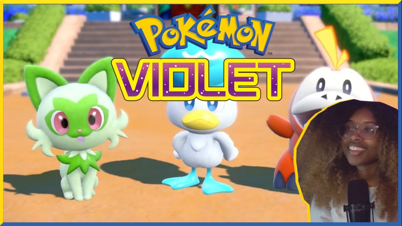 FIRST LOOK 👀: Pokémon Violet 🐱 - YouTube