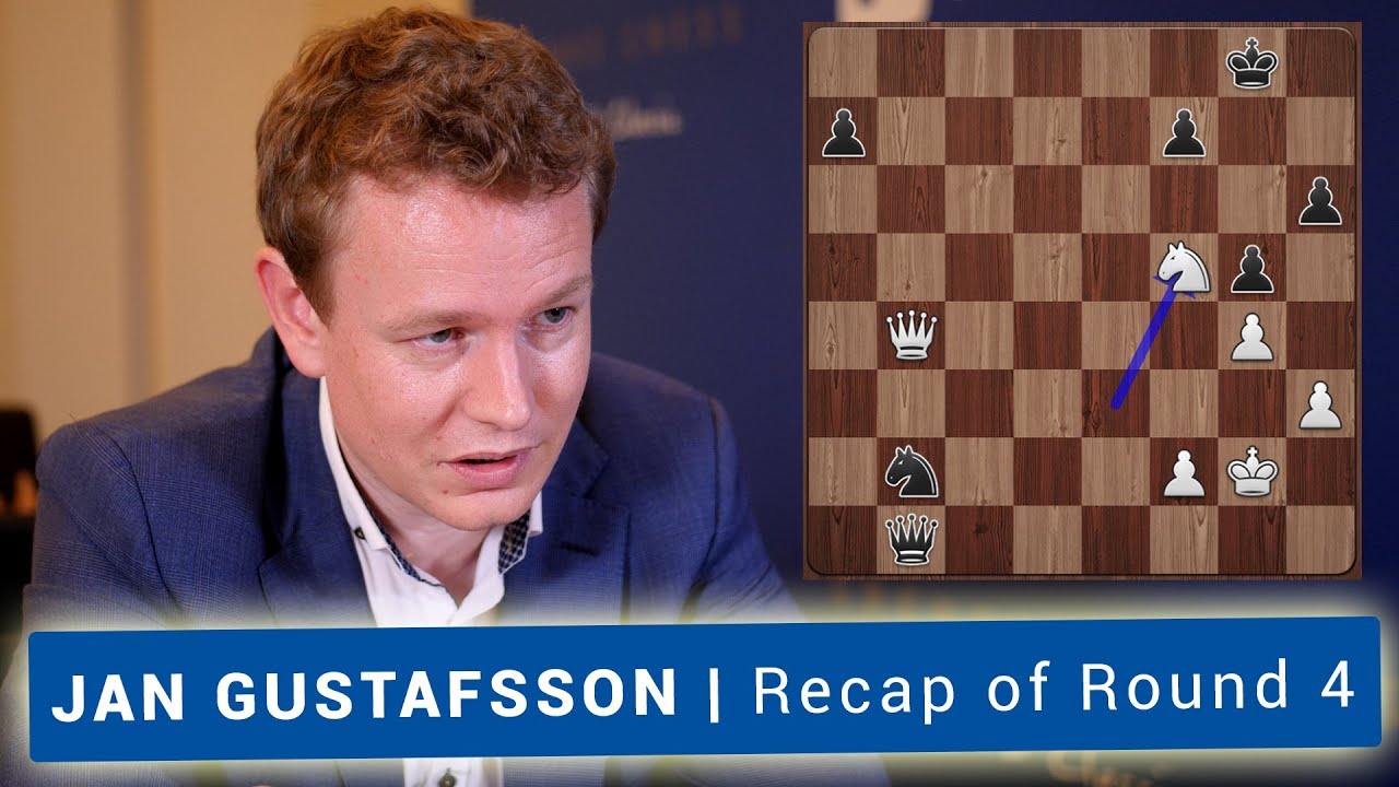 Jan Gustafsson | Recap GRENKE Chess Classic 2018 Round 4 | Fabiano ...