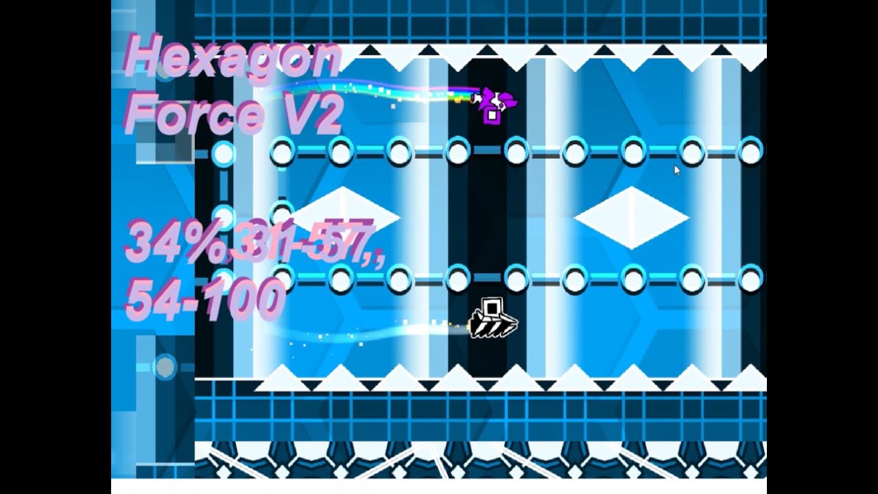 Hexagon Force V2 En 3 Runs (Medium Demon) - YouTube