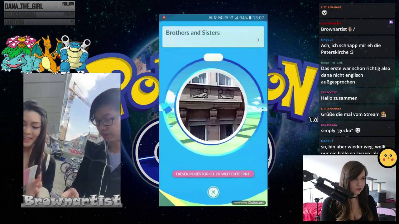 Pokemon Go Outside with Facecam Live on Twitch - YouTube