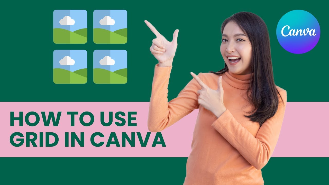 How to Use Grid in CANVA - YouTube