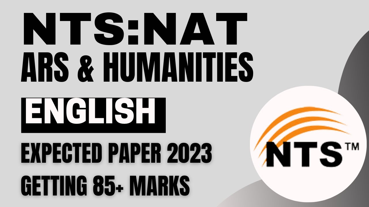 NTS Sample Paper (Solved) | NAT - 1A (Arts And Humanities) Solved Paper ...