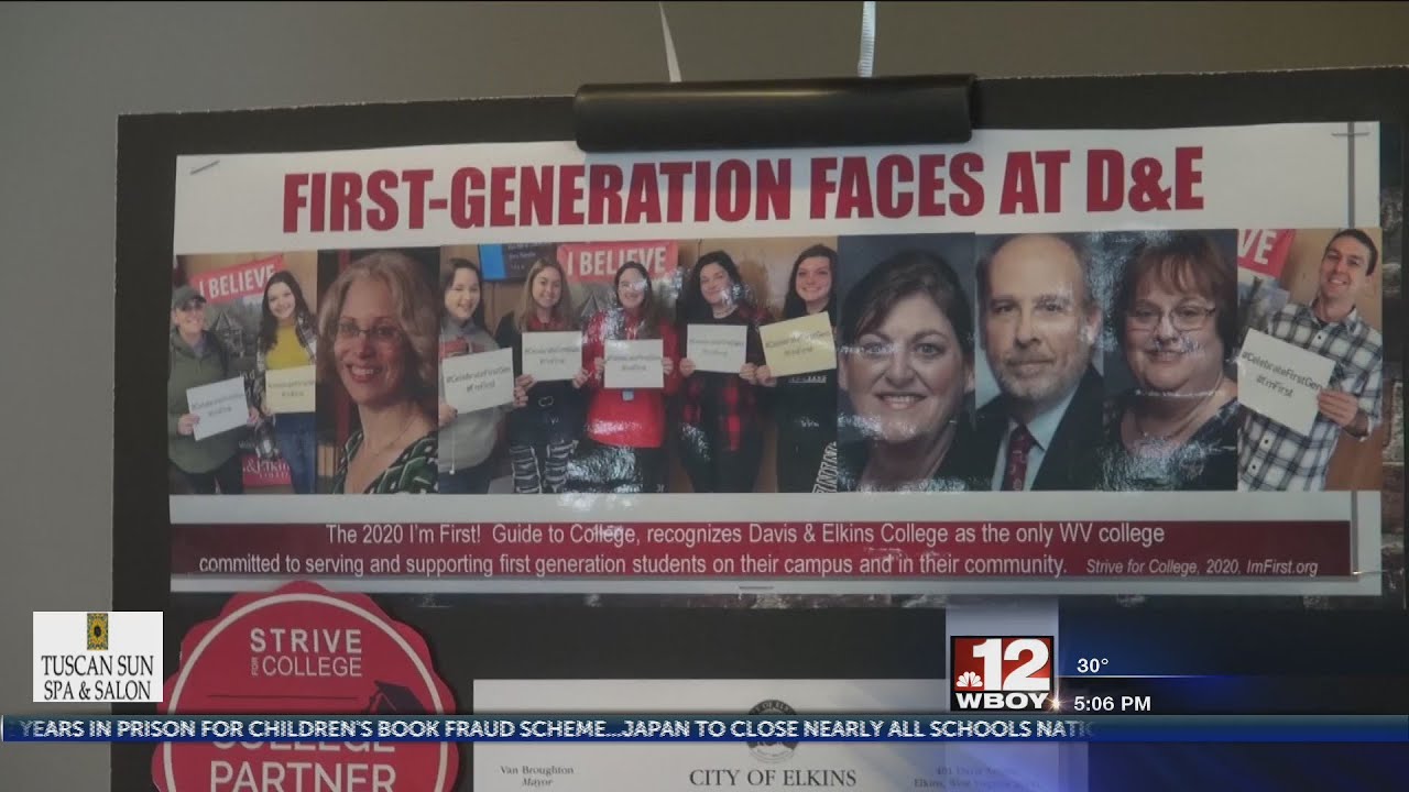 Davis & Elkins Trio Program holds 'First Generation Day' to honor first ...