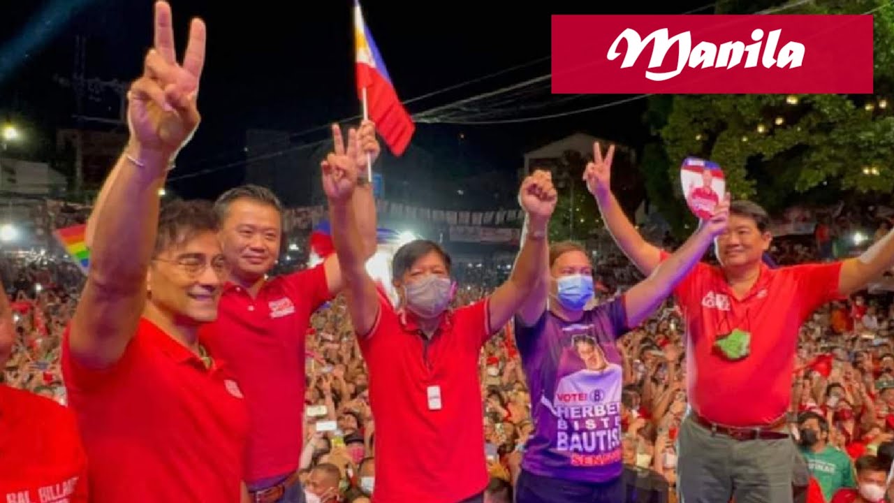 BBM-Sara Uniteam Grand Rally in Manila April 23, 2022 - YouTube