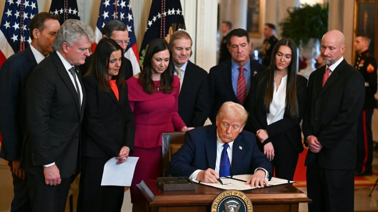 President Trump Signs the Laken Riley Act - YouTube
