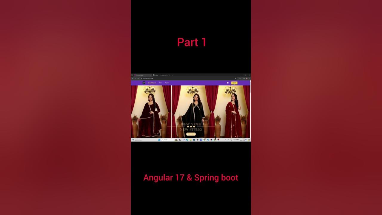 Angular 17 And Spring Boot Ecommerce Project Fullstackproject Javafullstack Youtube