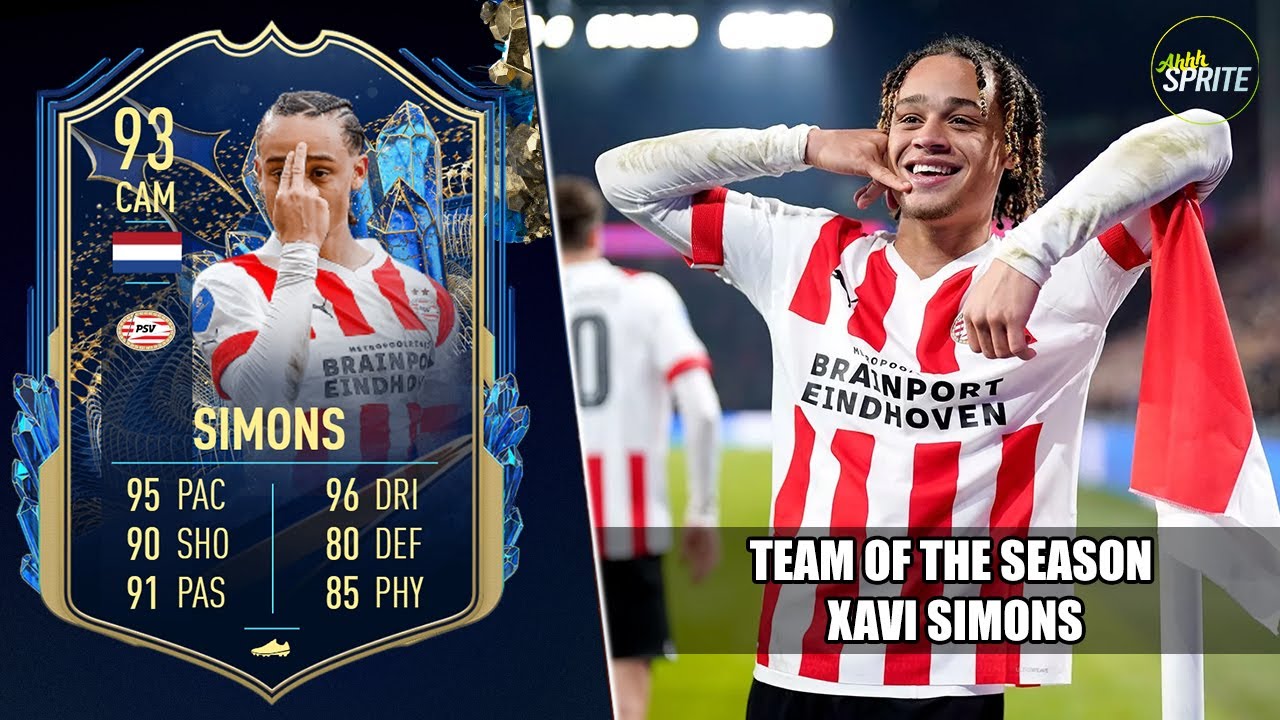 HE IS SO GOOOD!? FIFA 23 TEAM OF THE SEASON XAVI SIMONS REVIEW | 95 ...