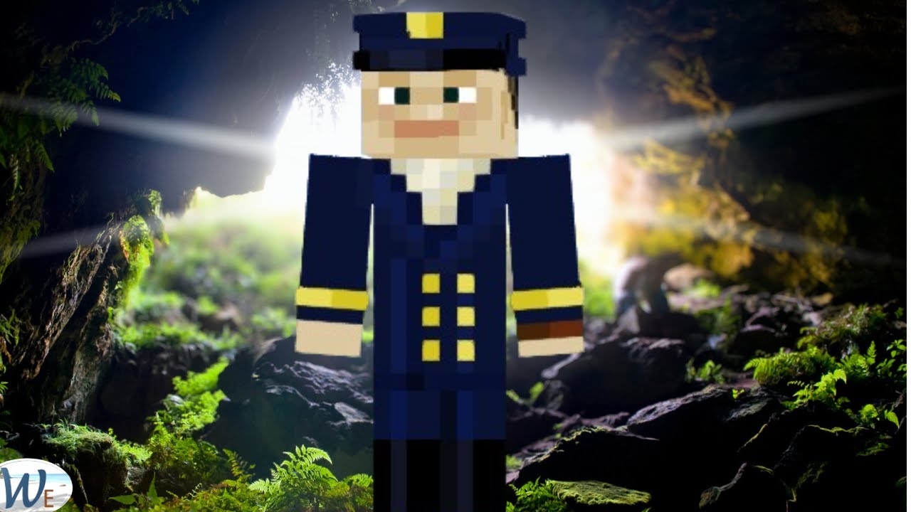 Captain Button Strikes Gold in the Lush Cave! (Day 2) - YouTube