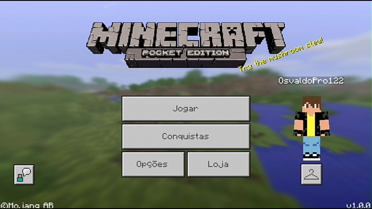 Minecraft PE: MINHA GAMERTAG DA XBOX LIVE (OsvaldoPro122) - YouTube
