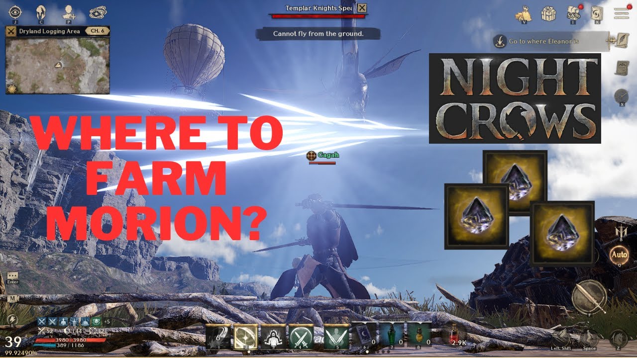 WHERE TO FARM MORION | TIPS FOR NEW PLAYERS IN NIGHTCROWS #nightcrows # ...