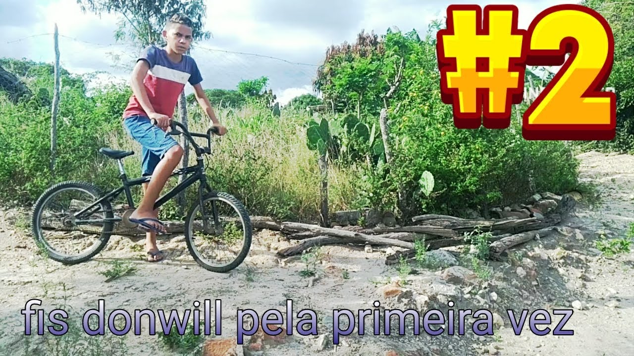 andei em uma pista de donwill péla primeira vez - YouTube